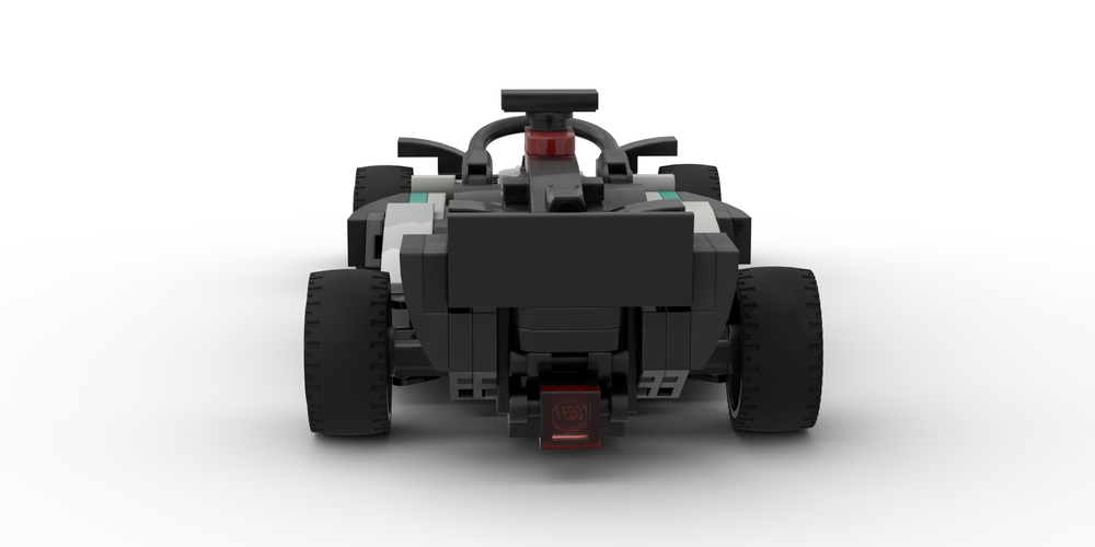 Lego Moc Formula 1 Mercedes W15 By Fangtom Bricks Rebrickable Build