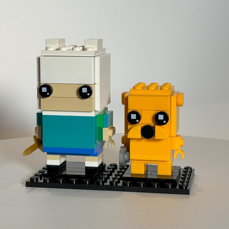 LEGO MOC Brickheadz Adventure Time | Finn and Jake | 2 - Pack by ...
