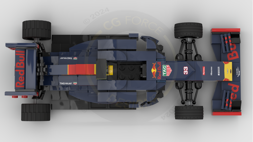 LEGO MOC F1 Redbull RB12 by CGForceDesigns | Rebrickable - Build with LEGO