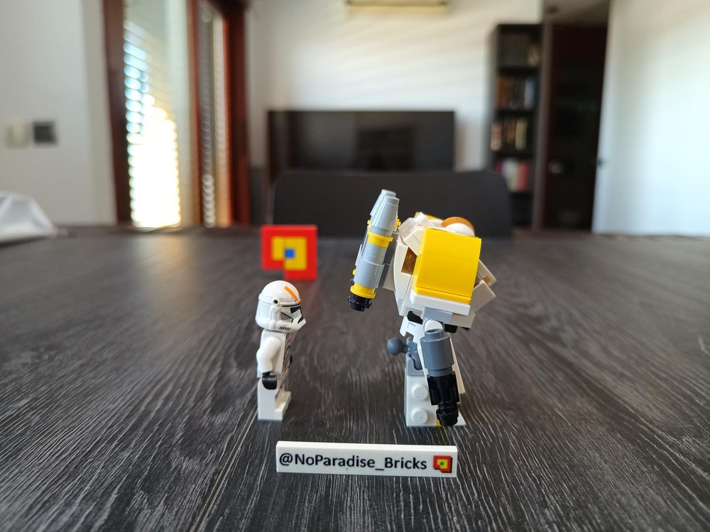 Lego Moc Skibidi Trooper Clone Blaze Trooper By Noparadisebricks