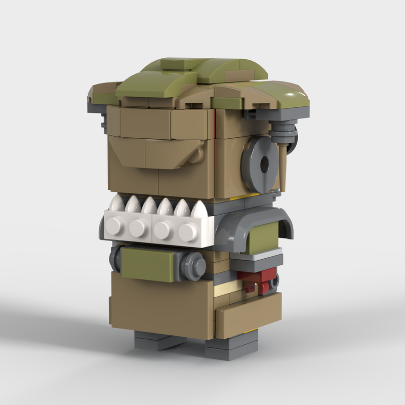 LEGO MOC Apex Legends Bloodhound Brickheadz by Leonimocs | Rebrickable ...