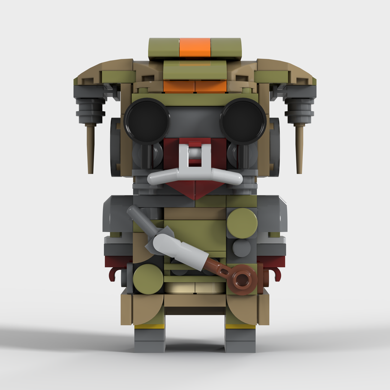 LEGO MOC Apex Legends Bloodhound Brickheadz by Leonimocs | Rebrickable ...