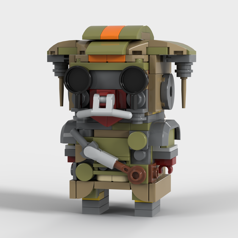 LEGO MOC Apex Legends Bloodhound Brickheadz by Leonimocs | Rebrickable ...