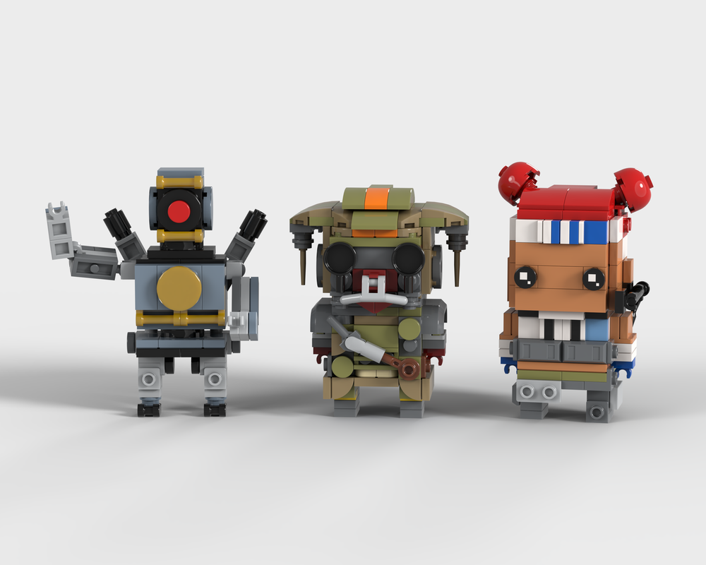 LEGO MOC Apex Legends OG Trio Squad by Leonimocs | Rebrickable - Build ...