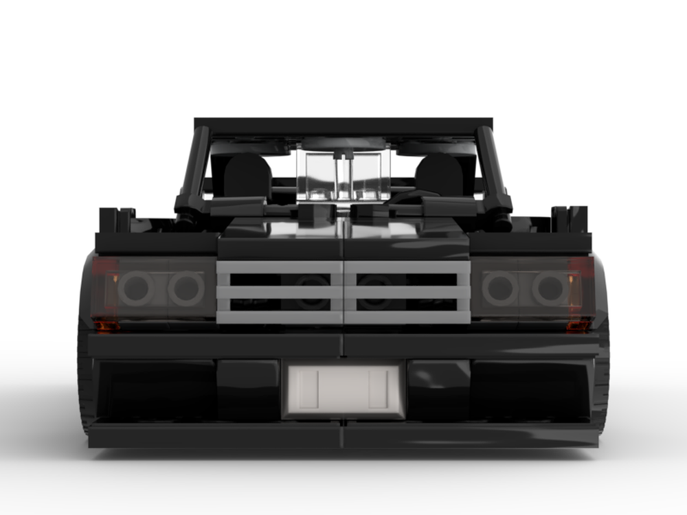 LEGO MOC Mercedes 190e EVO 1 (black) by TymHay | Rebrickable - Build ...