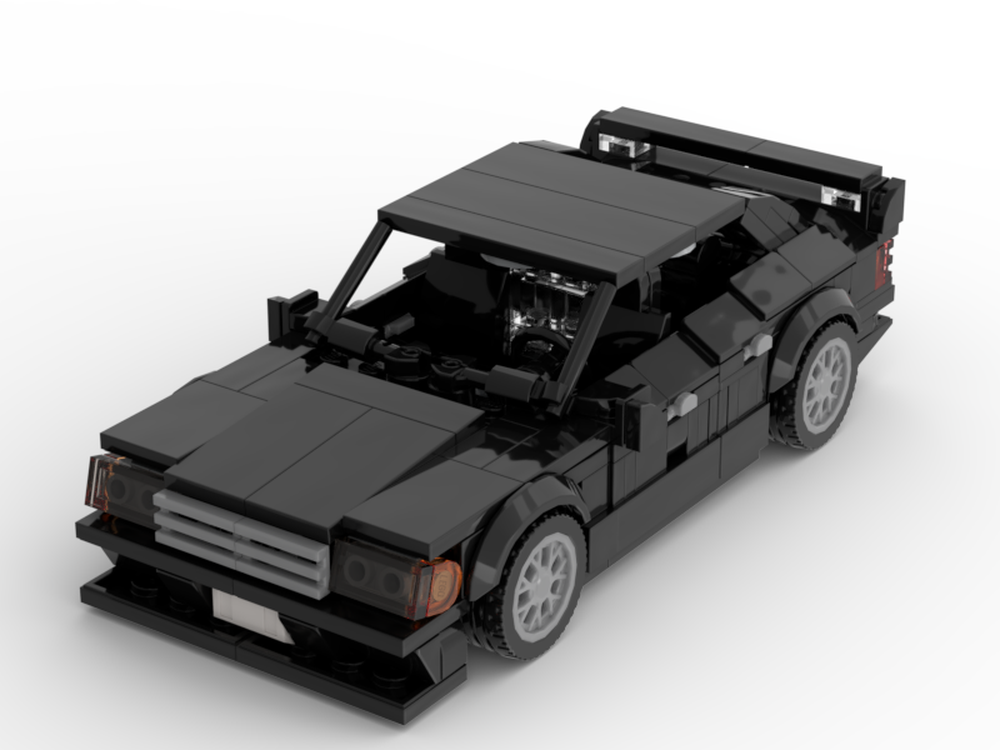 LEGO MOC Mercedes 190e EVO 1 (black) by TymHay | Rebrickable - Build ...