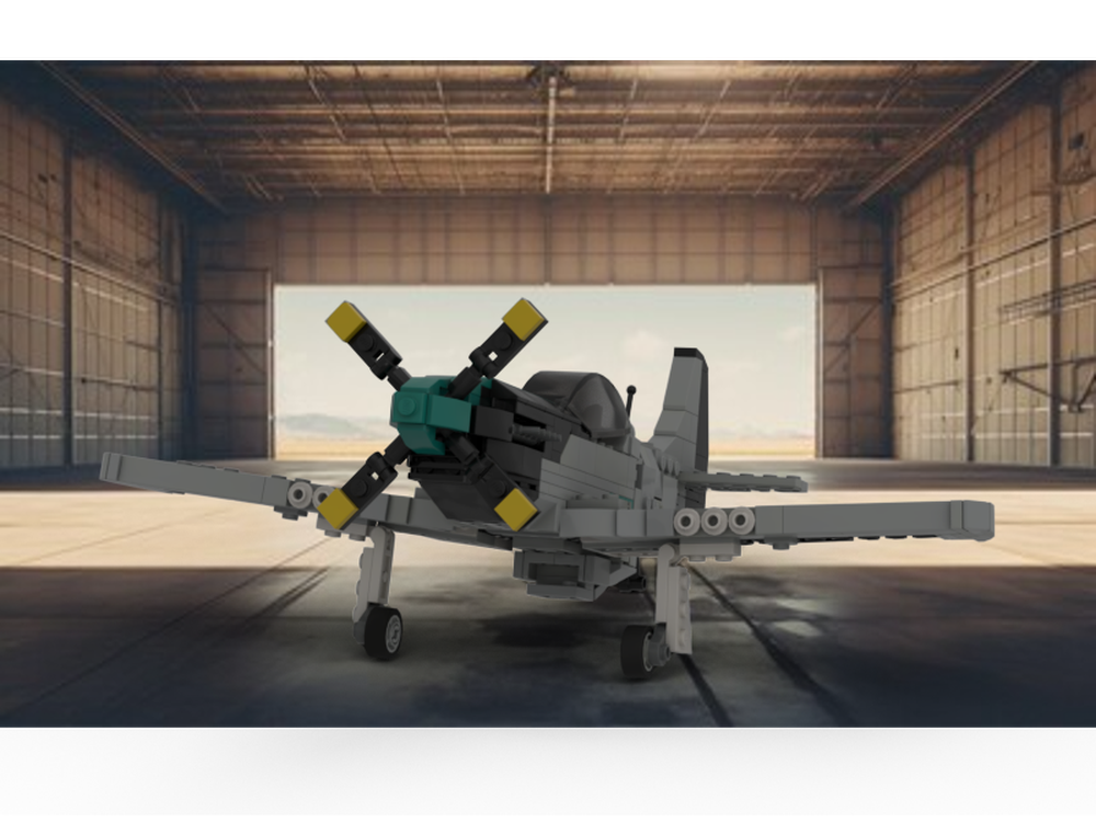LEGO MOC North American P-51D Mustang by N_LegoGarage | Rebrickable ...