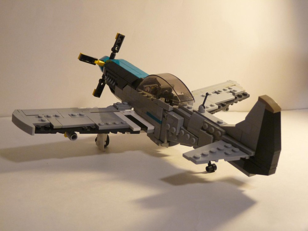 LEGO MOC North American P-51D Mustang by N_LegoGarage | Rebrickable ...