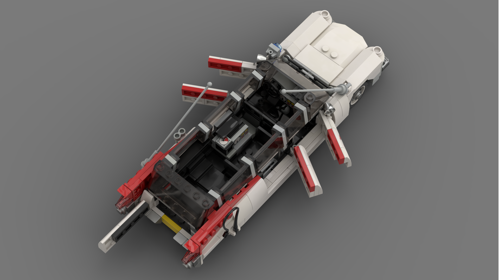 Lego Moc Rebuild Of Lego® 21108 Gb Ecto 1 By Bruceventure Rebrickable