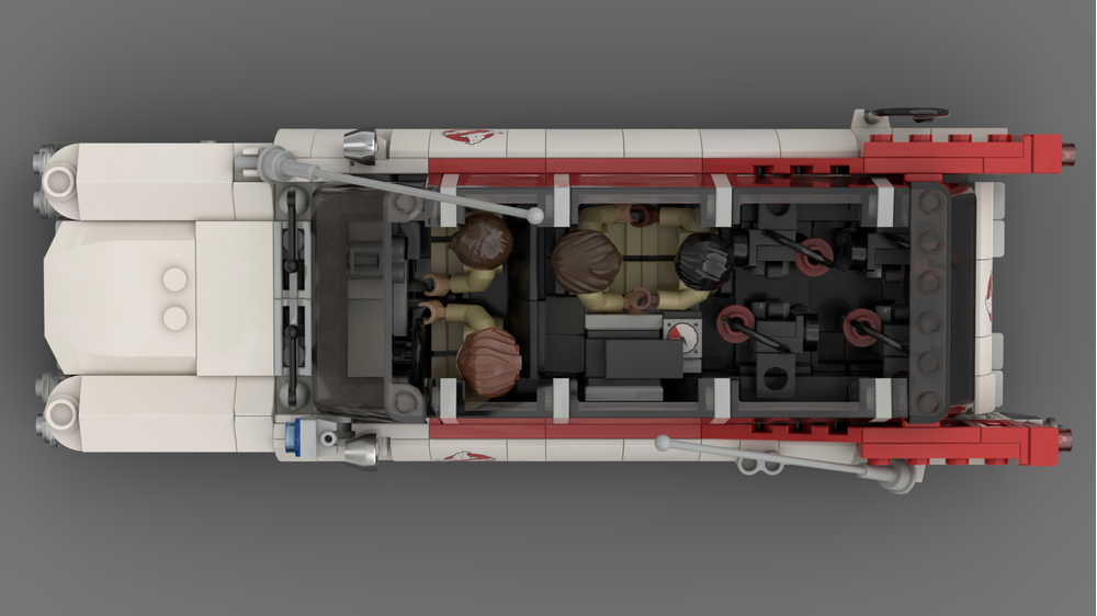 Lego Moc Rebuild Of Lego® 21108 Gb Ecto 1 By Bruceventure Rebrickable