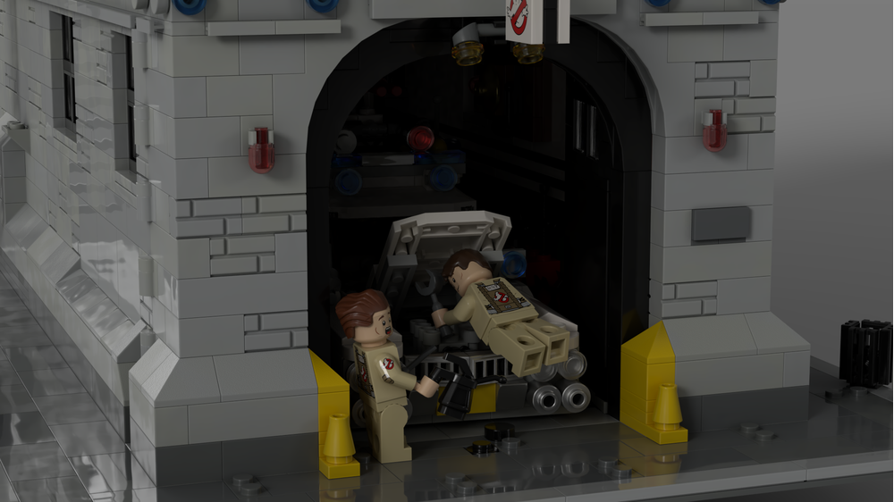 Lego Moc Rebuild Of Lego® 21108 Gb Ecto 1 By Bruceventure Rebrickable