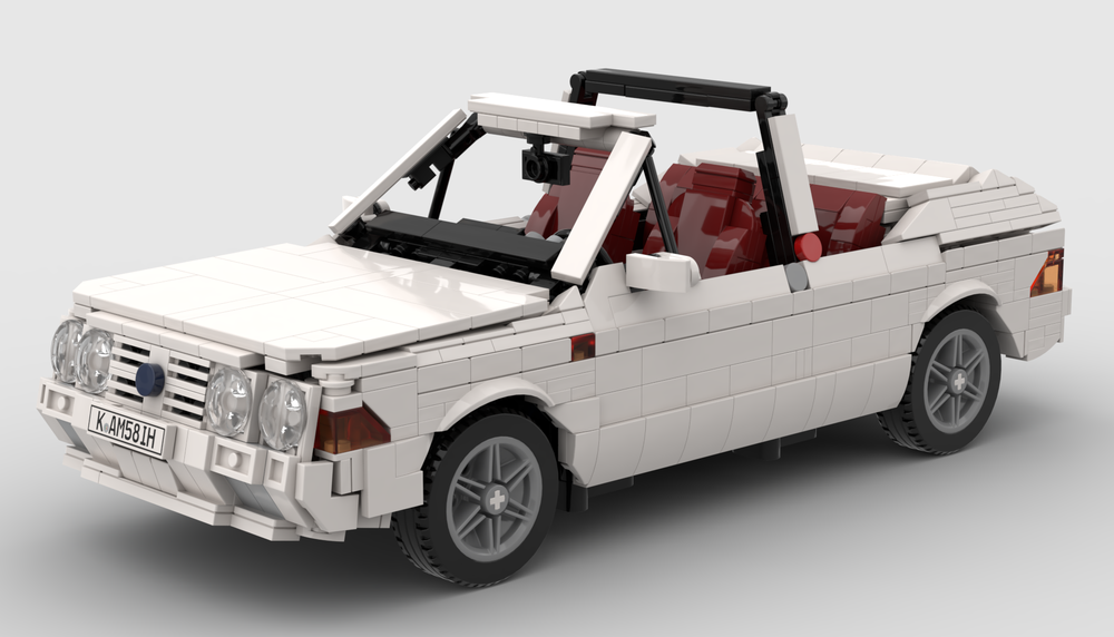 LEGO MOC Fiat Ritmo Supercabrio Lingotto 100 S by Aquil8 | Rebrickable ...