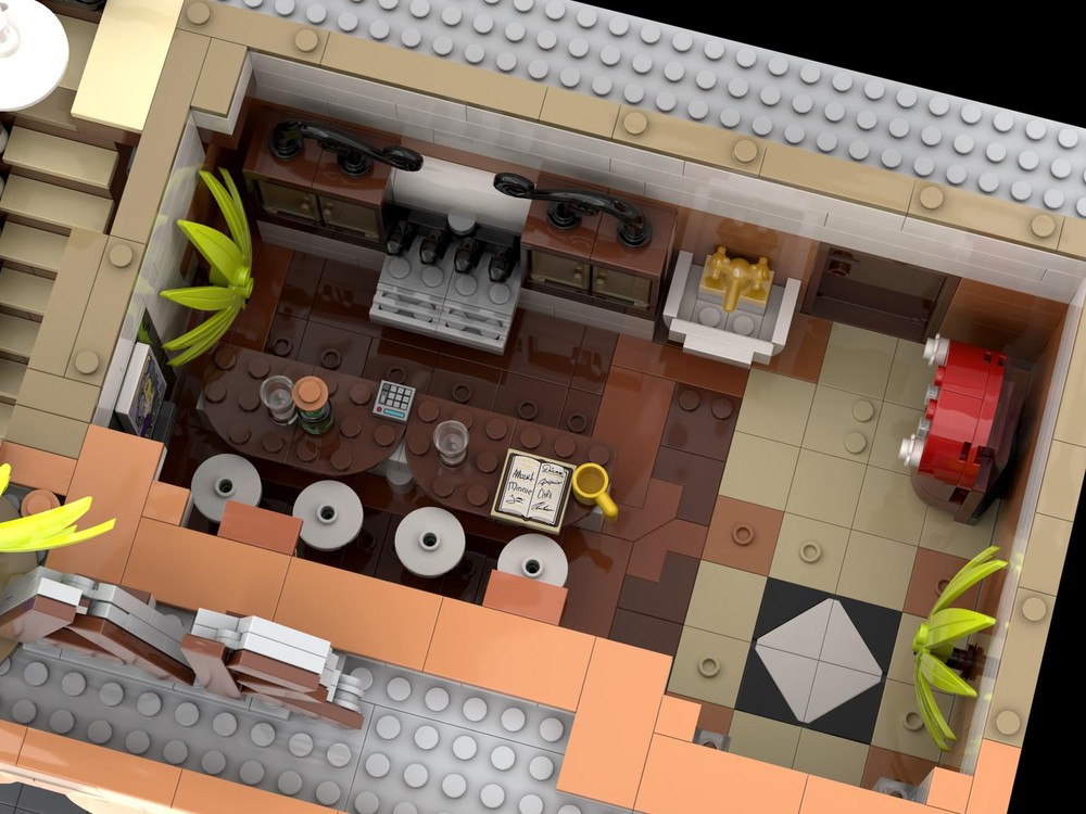 LEGO MOC Downtown Bar - 10297 Boutique Hotel Alternative Build by PL ...