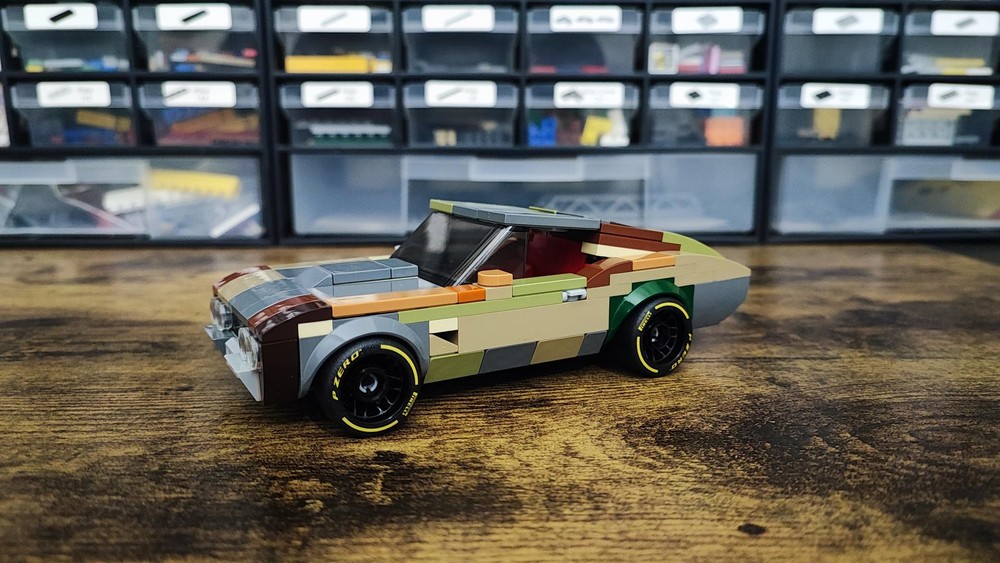 LEGO MOC Ford Torino Talladega RUSTY by Giakime Brick | Rebrickable ...
