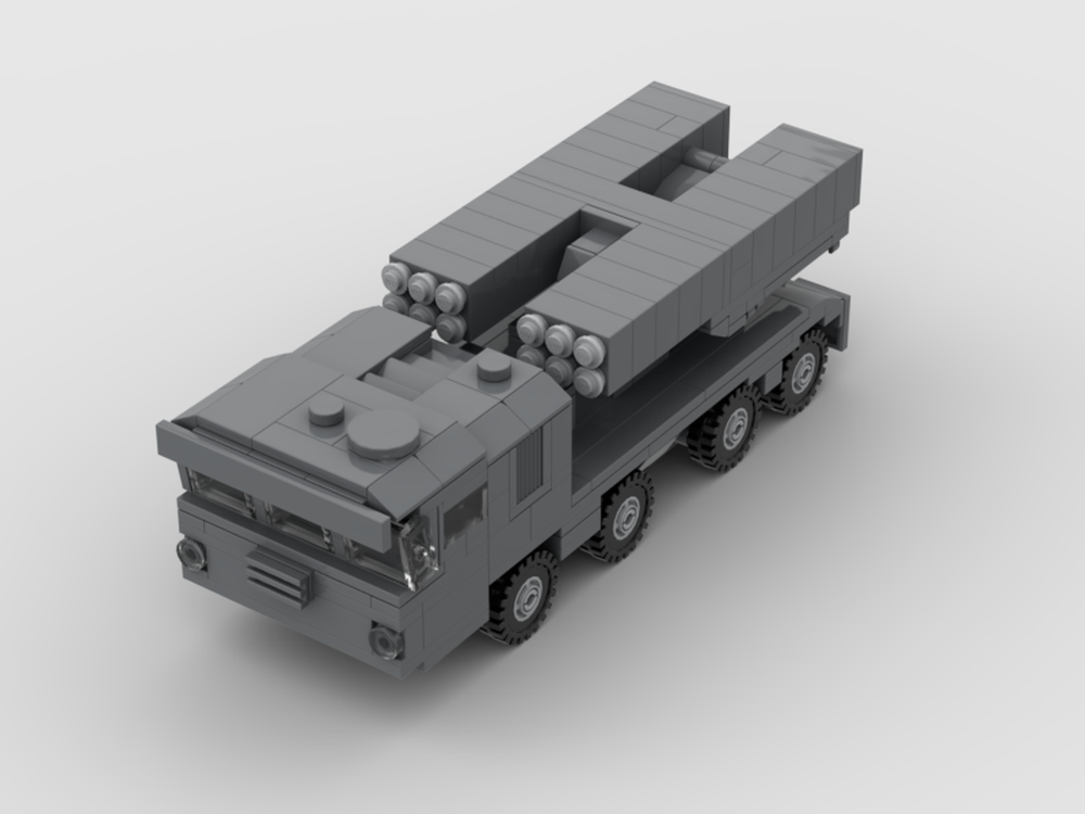LEGO MOC 9К512 Uragan-1M Russian MLRS by the_legotanker | Rebrickable ...