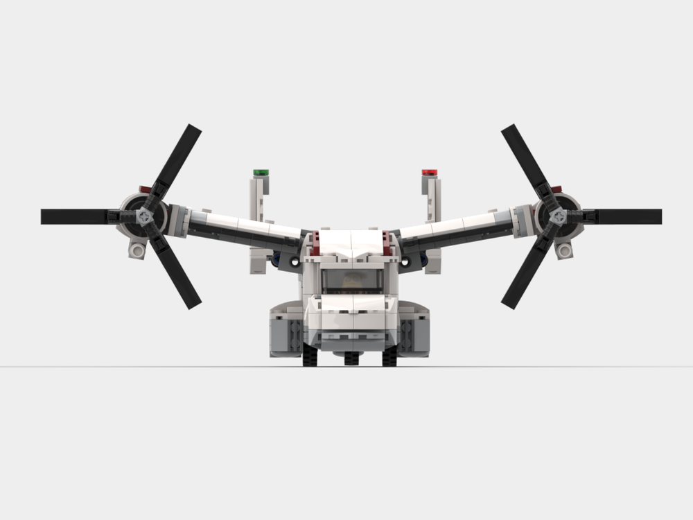 LEGO MOC Osprey Aircraft by Brick Horizon | Rebrickable - Build with LEGO