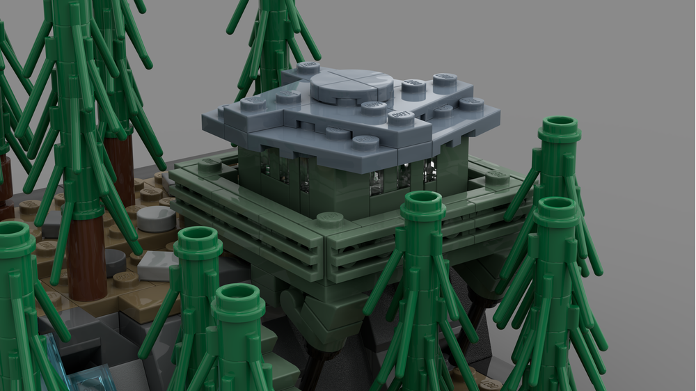 LEGO MOC Firewatch tower 2 by kosmo1979 | Rebrickable - Build with LEGO