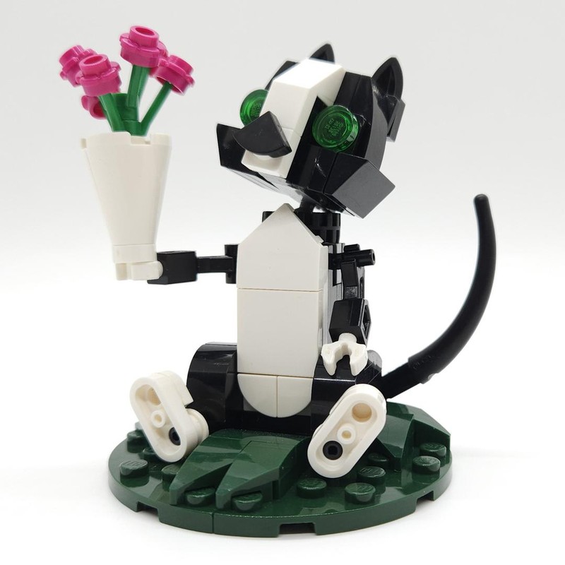 LEGO MOC Anne (cat) by Moc_Lobster | Rebrickable - Build with LEGO