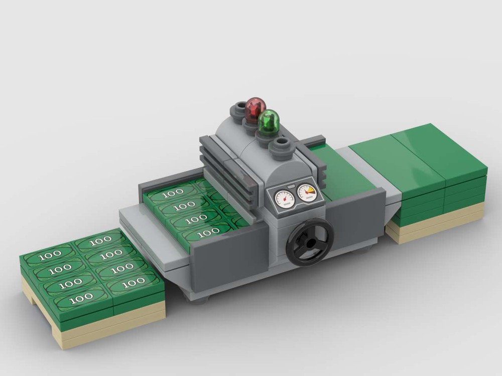 LEGO MOC Moneypress by reneschrijver | Rebrickable - Build with LEGO