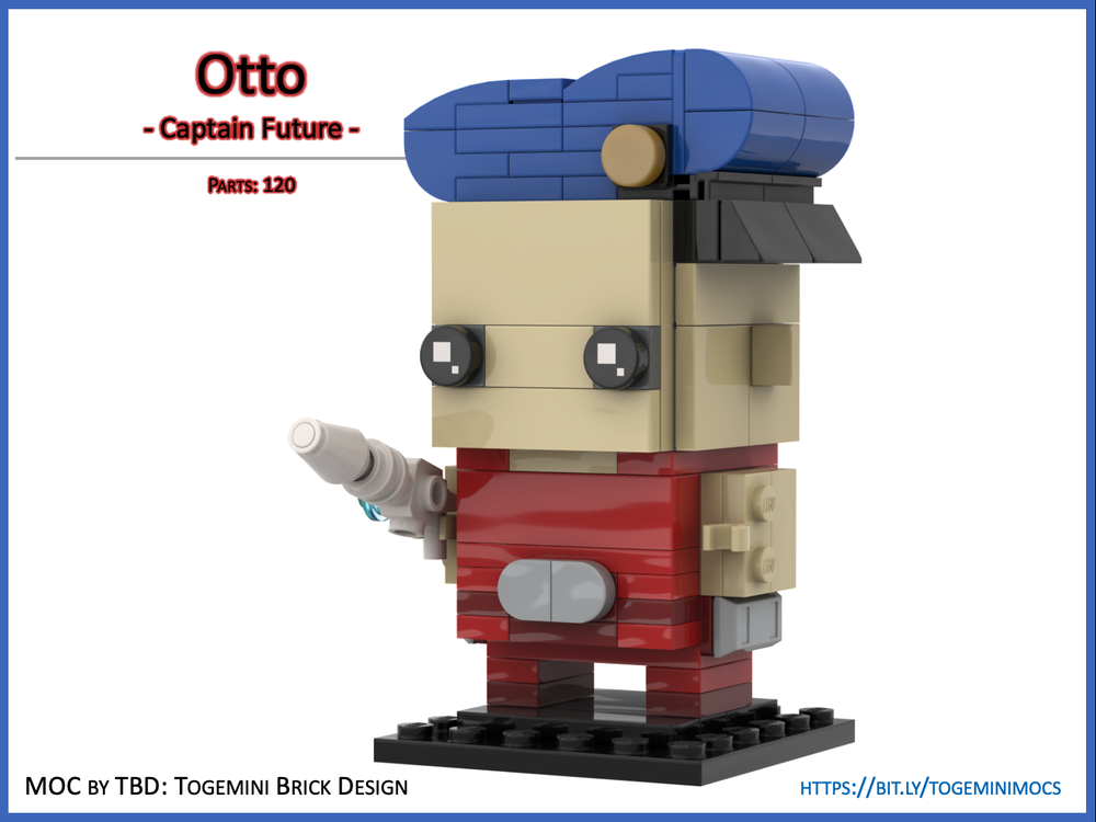 LEGO MOC Otto - Captain Future - Brickheadz by togemini | Rebrickable ...
