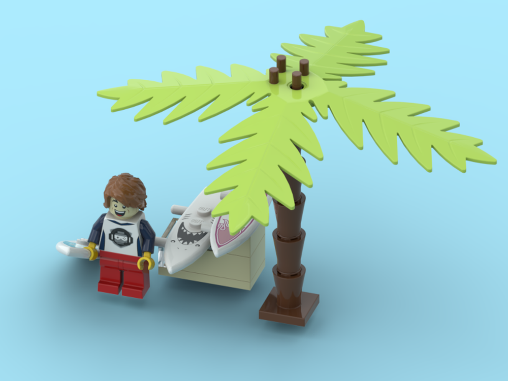 LEGO MOC Surf Club by H.O.M. | Rebrickable - Build with LEGO