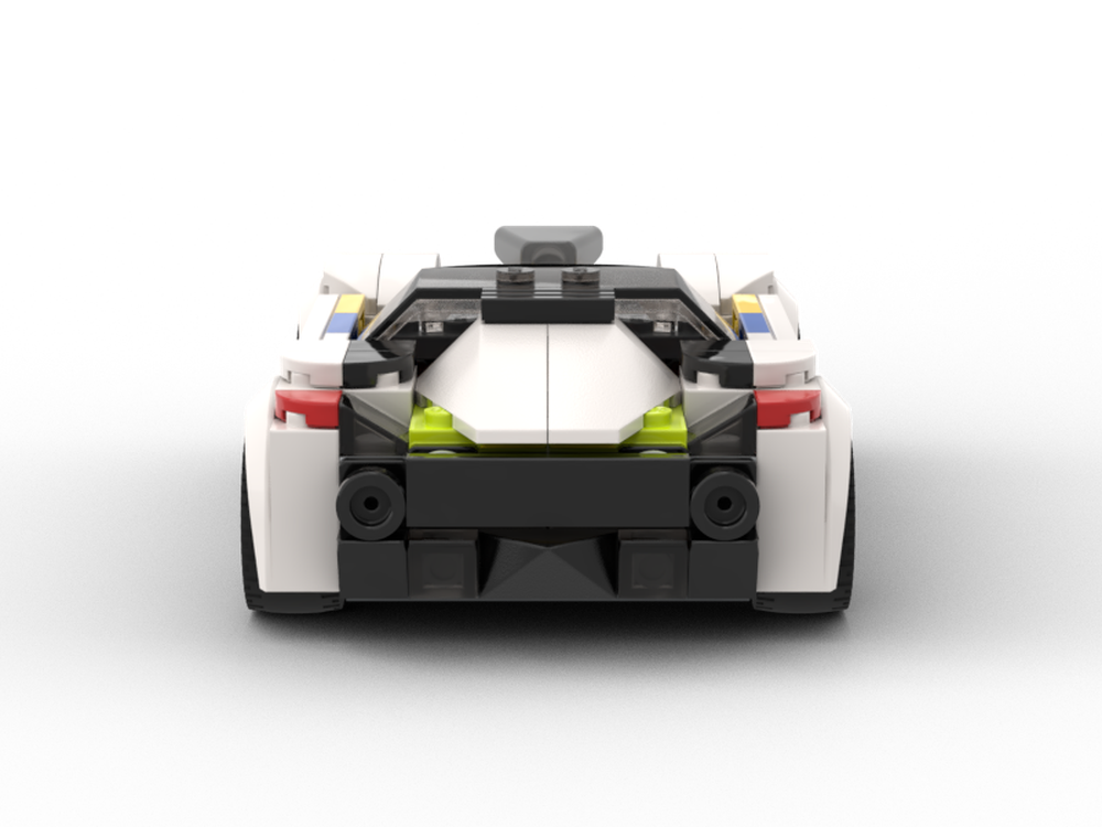 Lego Moc Muscle Sports Car By Buildingbythebrick Rebrickable Build