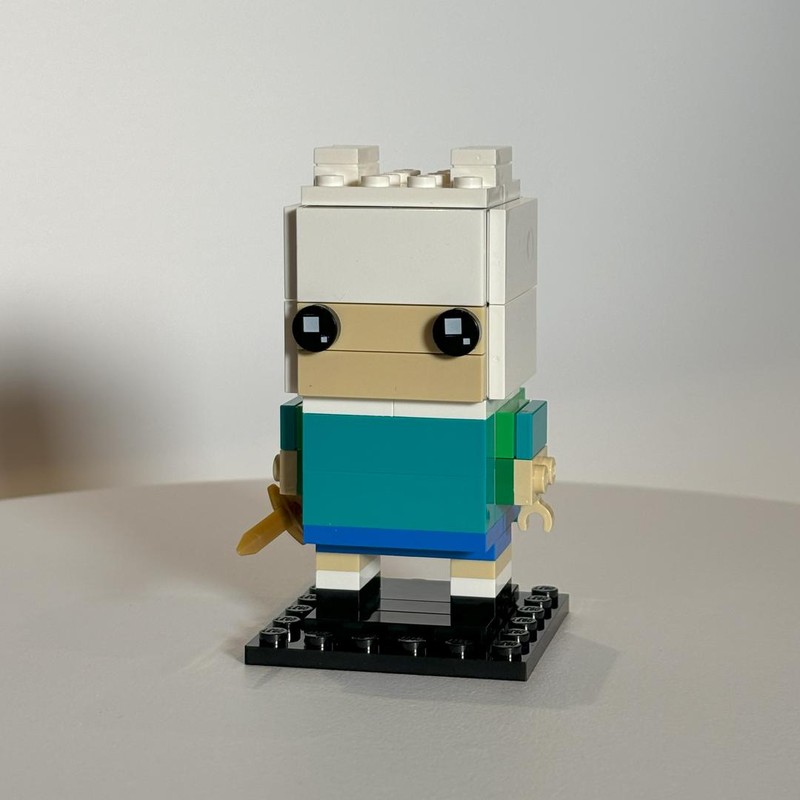 LEGO MOC Brickheadz Adventure Time | Finn the Human by turchybricks ...