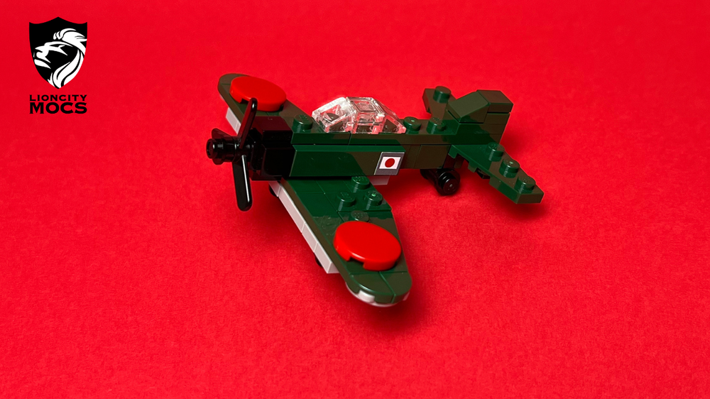LEGO MOC A6M Zero Fighter Tutorial (1:120) by Lioncity Mocs ...
