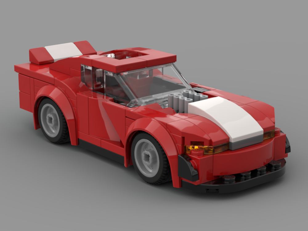 LEGO MOC Sport car by DudPR | Rebrickable - Build with LEGO
