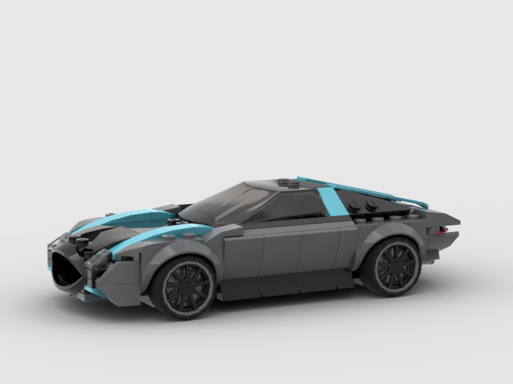 Lego Moc 8 Wide Predator Sports Coupe By Brickmocery Rebrickable