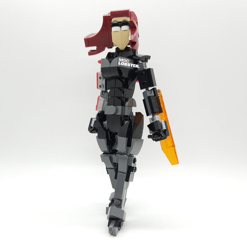 LEGO MOC Mass Effect: Femshep by Moc_Lobster | Rebrickable - Build with ...