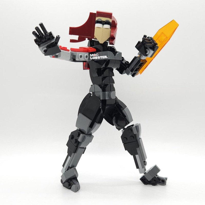 LEGO MOC Mass Effect: Femshep by Moc_Lobster | Rebrickable - Build with ...