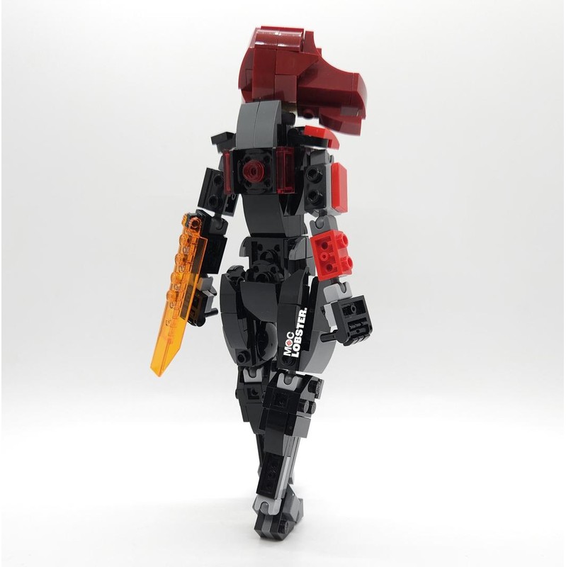LEGO MOC Mass Effect: Femshep by Moc_Lobster | Rebrickable - Build with ...