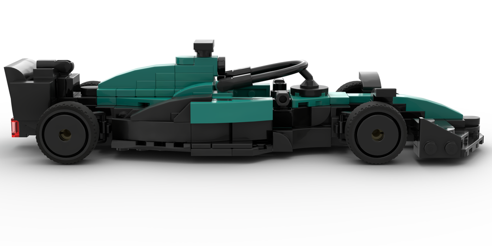 Lego Moc Formula 1 Aston Martin Amr 24 By Fangtom Bricks Rebrickable