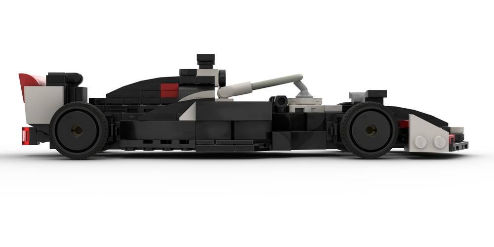 Lego Moc Formula 1 Haas Vf 24 By Fangtom Bricks Rebrickable Build