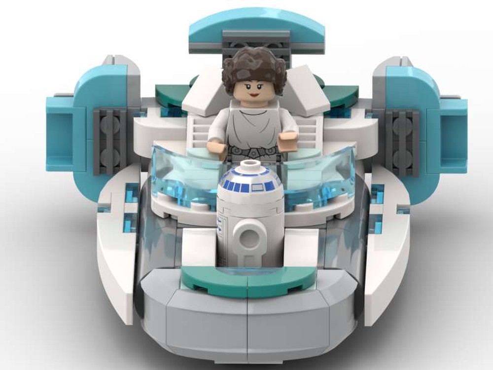 LEGO MOC Leia Landspeeder by brick_art_lille | Rebrickable - Build with ...