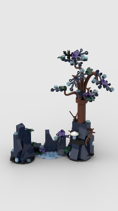 LEGO MOC Forbidden forest expansion 1 by Polokot | Rebrickable - Build ...