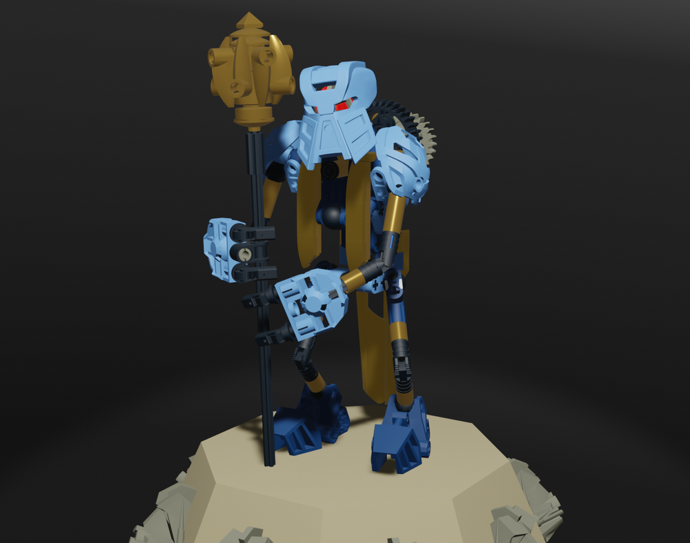 LEGO MOC Toa Orde, The Proto-Turaga by BionBrickle | Rebrickable ...