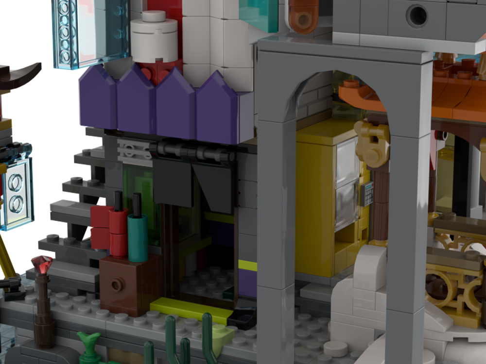 LEGO MOC Ninjago City Megapolis by LordAlien | Rebrickable - Build with ...