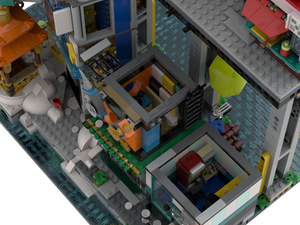 LEGO MOC Ninjago City Megapolis by LordAlien | Rebrickable - Build with ...