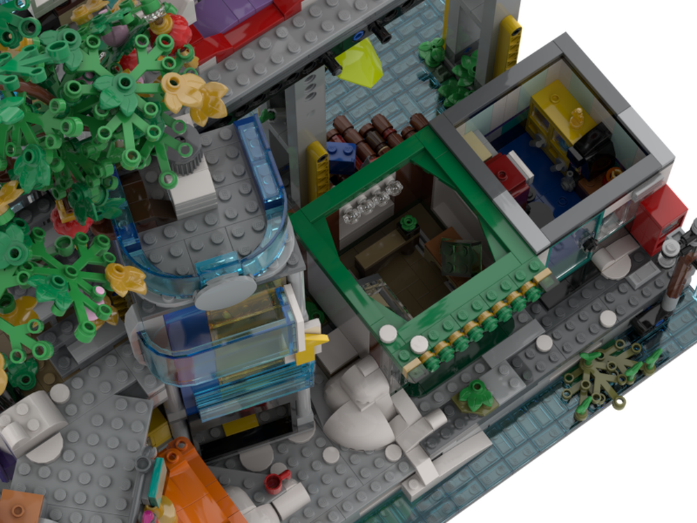 LEGO MOC Ninjago City Megapolis by LordAlien | Rebrickable - Build with ...