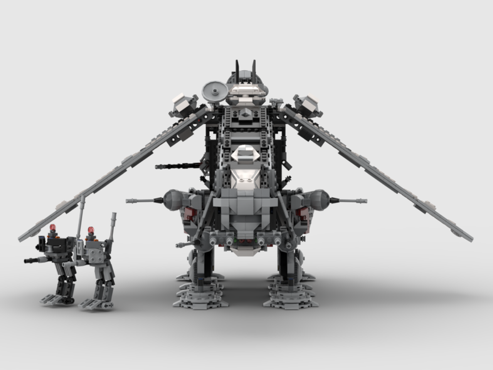 Lego Moc Dropship And At Te And 2 At Rtbest Allt Buildonly For 200
