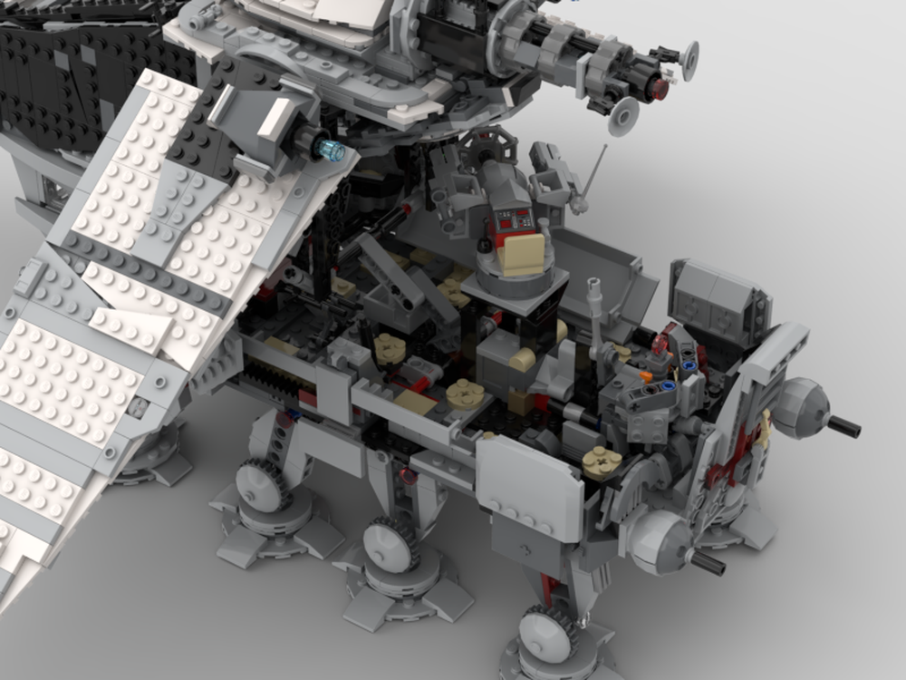 Lego Moc Dropship And At Te And 2 At Rtbest Allt Buildonly For 200