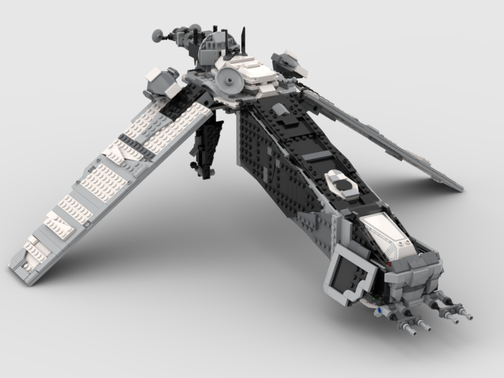 Lego Moc Dropship And At Te And 2 At Rtbest Allt Buildonly For 200