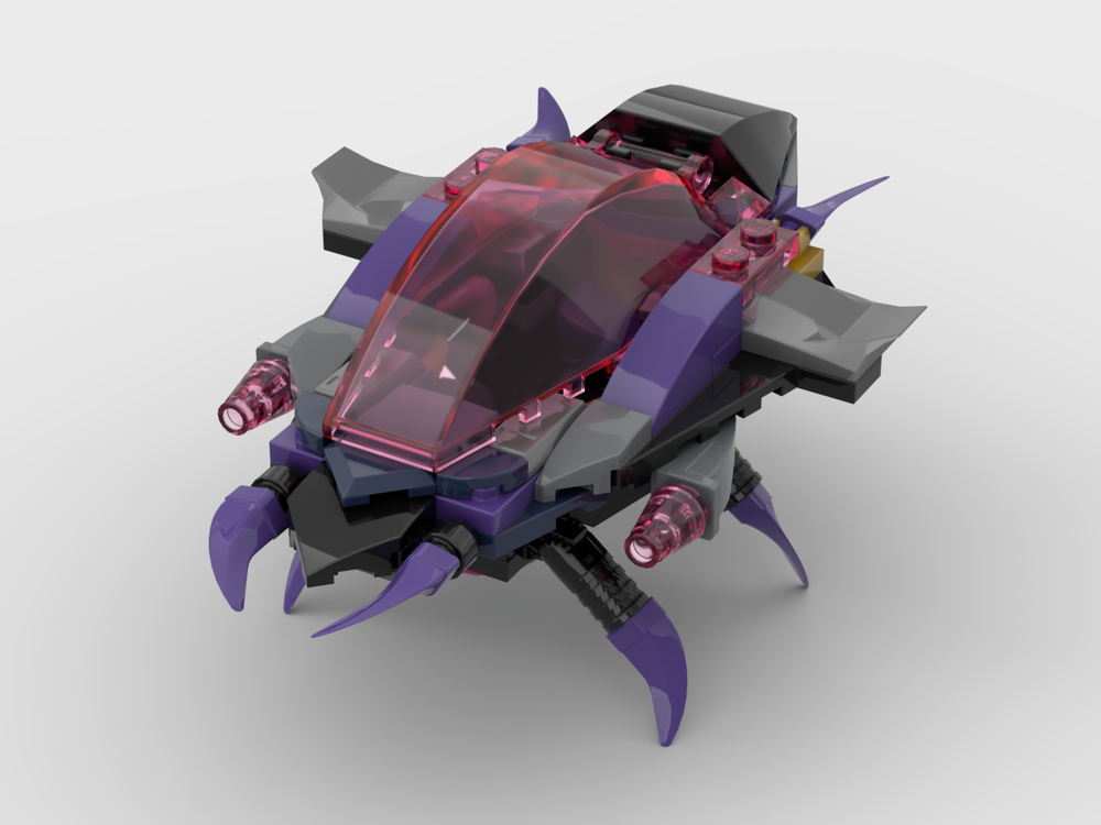 Lego Moc 71772 Beetlezoid Invader By Spacefacemocs Rebrickable