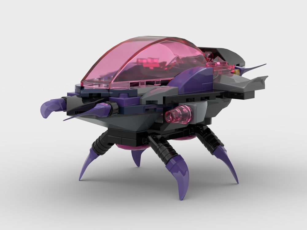 Lego Moc 71772 Beetlezoid Invader By Spacefacemocs Rebrickable