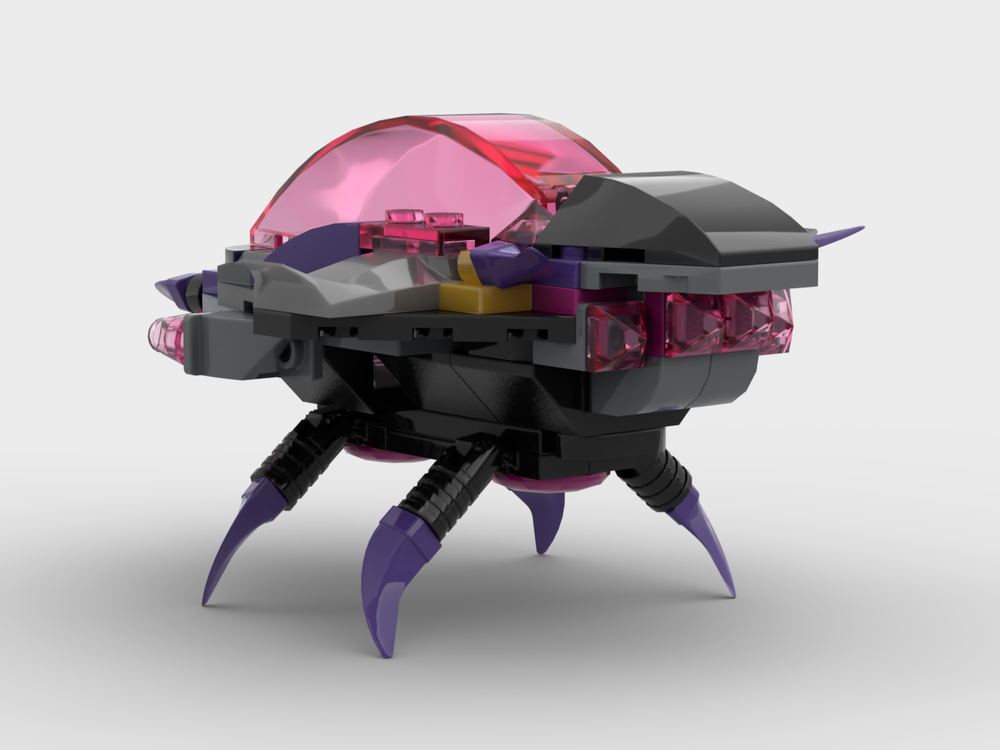 Lego Moc 71772 Beetlezoid Invader By Spacefacemocs Rebrickable