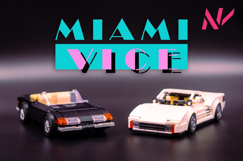 LEGO MOC Ferrari Miami Vice Bundle by NV Carmocs | Rebrickable - Build ...