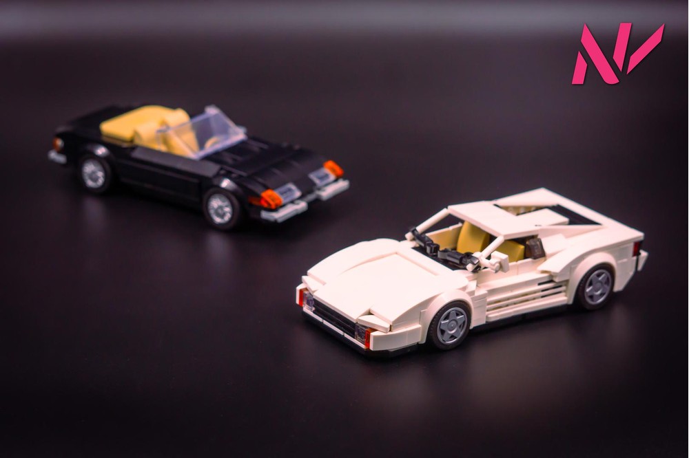 Lego Moc Ferrari Miami Vice Bundle By Nv Carmocs Rebrickable Build