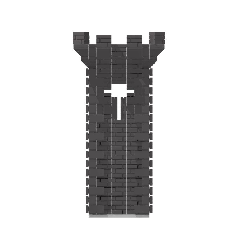 LEGO MOC Medieval Tower by Bricksideas | Rebrickable - Build with LEGO